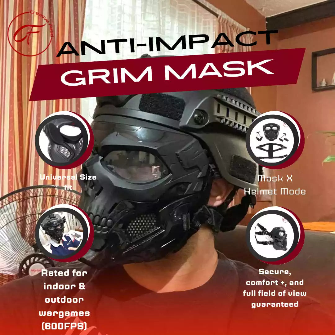 Grim Juggernaut Mask® – Creative-feed